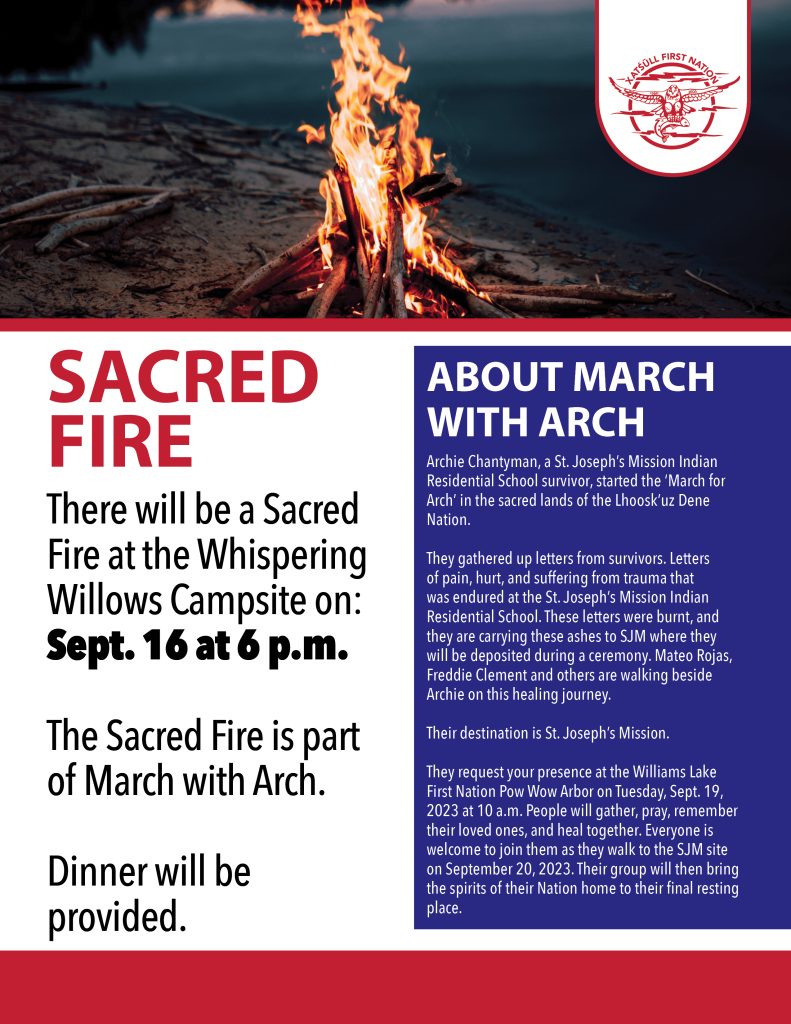 Sacred Fire - Xatśūll First Nation
